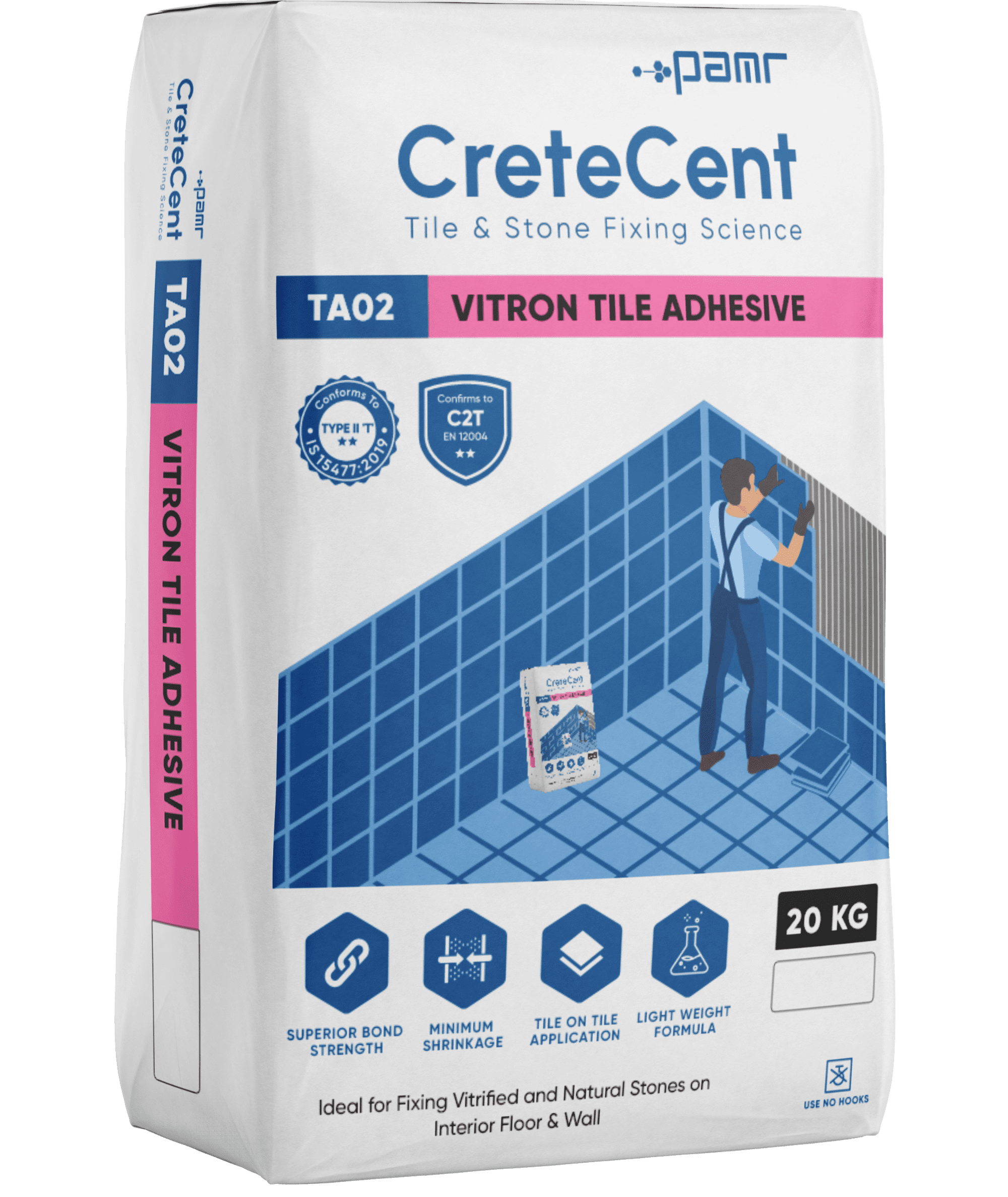 Pamr CreteCent – Tile & Stone Fixing Science
