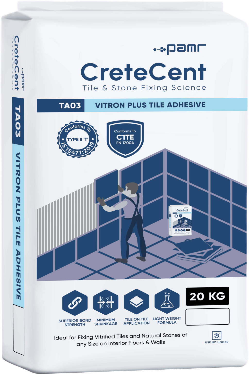 Explore high-quality adhesives for tiling by Cretecent | Home - CreteCent