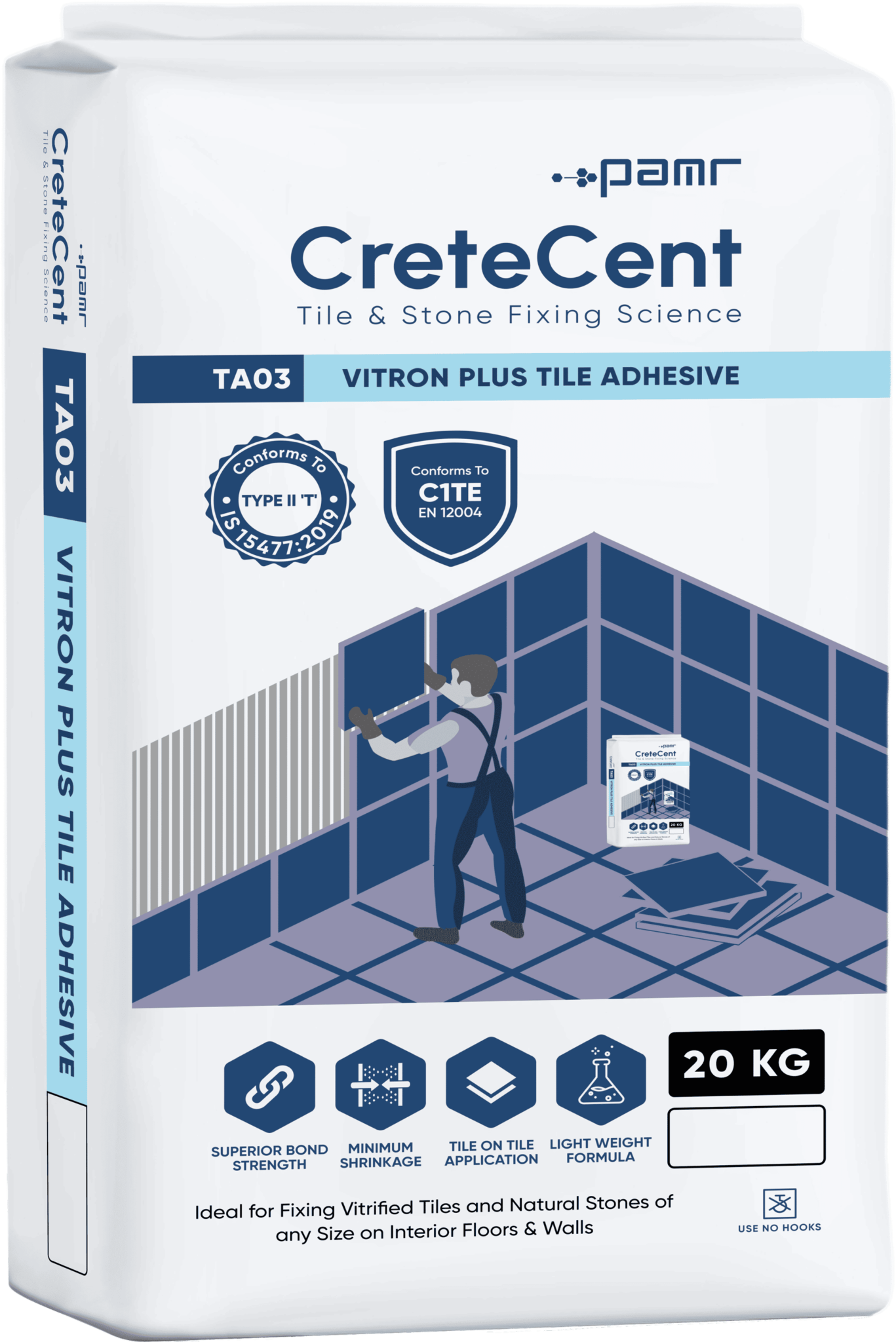 Explore high-quality adhesives for tiling by Cretecent | Home - CreteCent