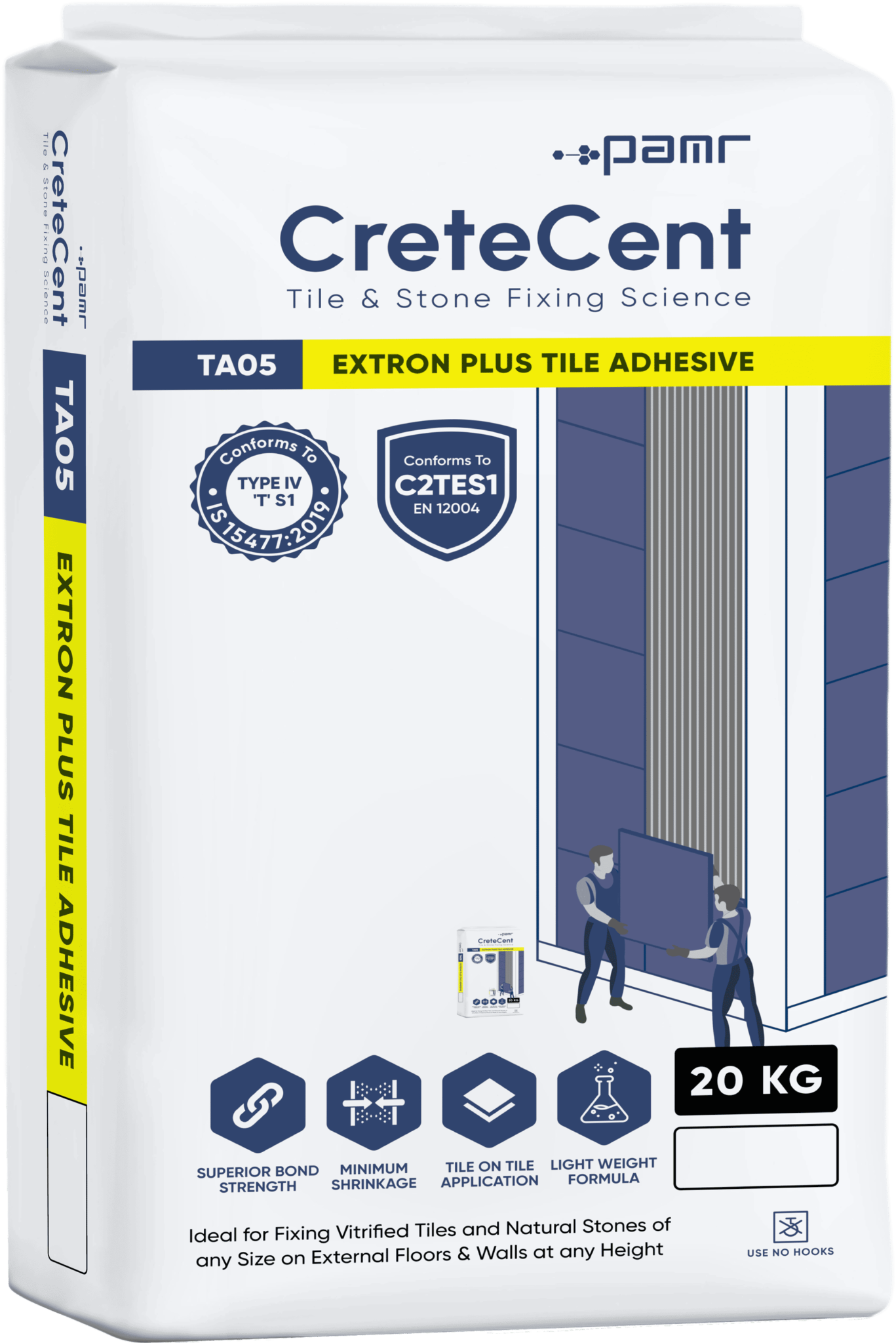 Explore high-quality adhesives for tiling by Cretecent | Home - CreteCent