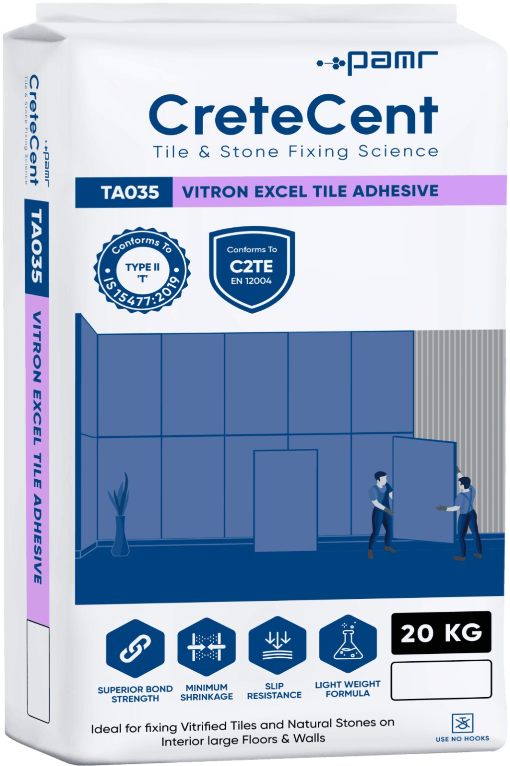 Explore high-quality adhesives for tiling by Cretecent | Home - CreteCent